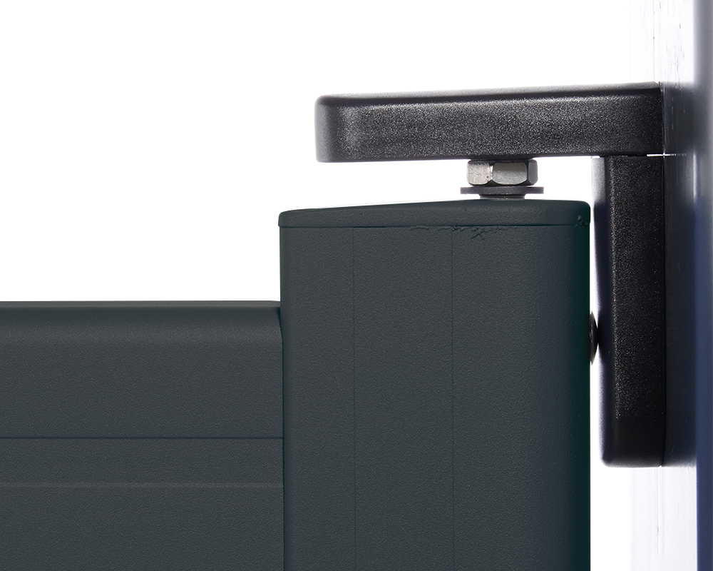 ACCESS Linear top hinge with BLACK cover 9005 | Professional area | La ...